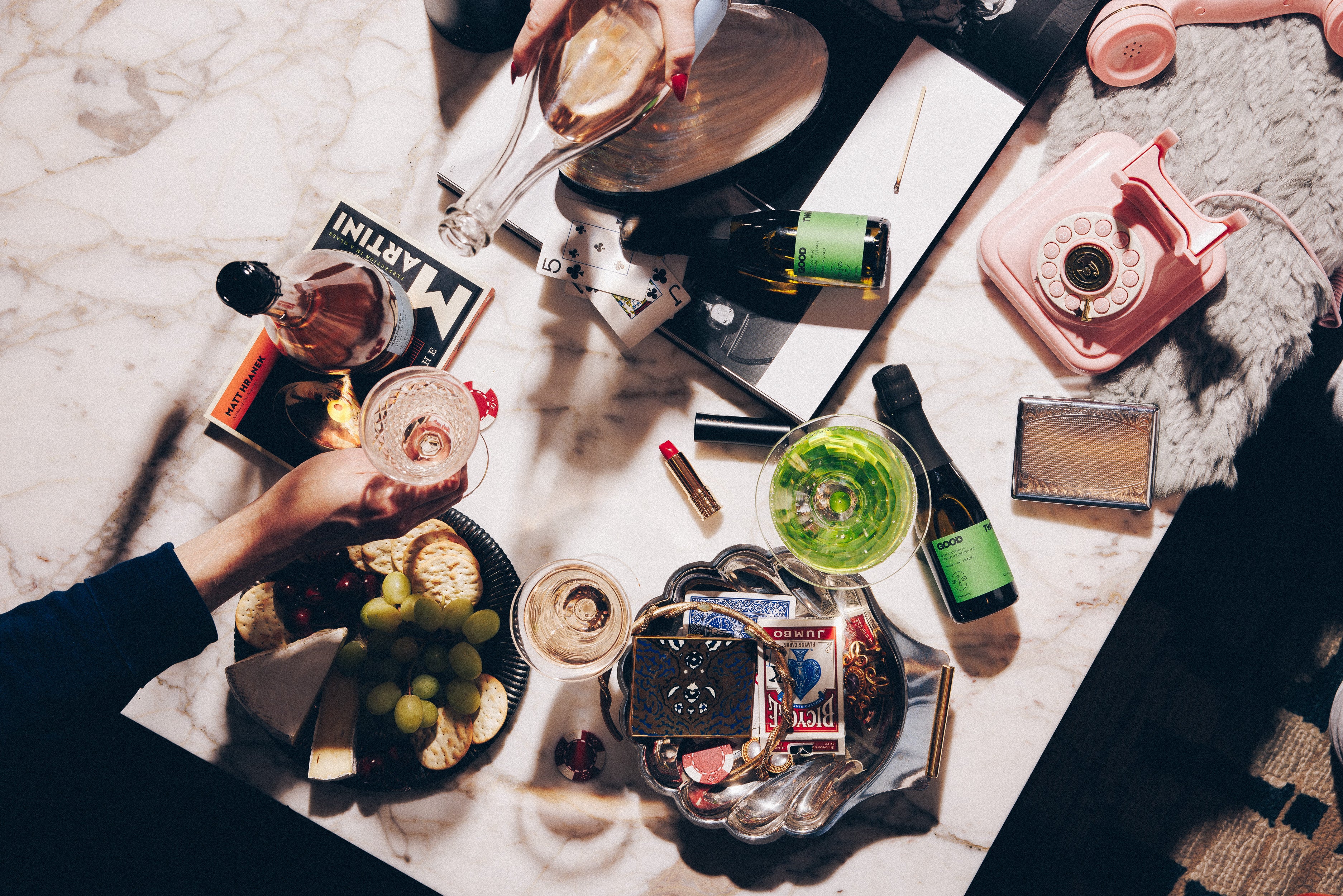 Organic Non-Alcoholic Sparkling Wine · Good Twin
