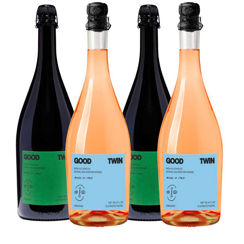 Organic Non-Alcoholic Sparkling Wine – Good Twin
