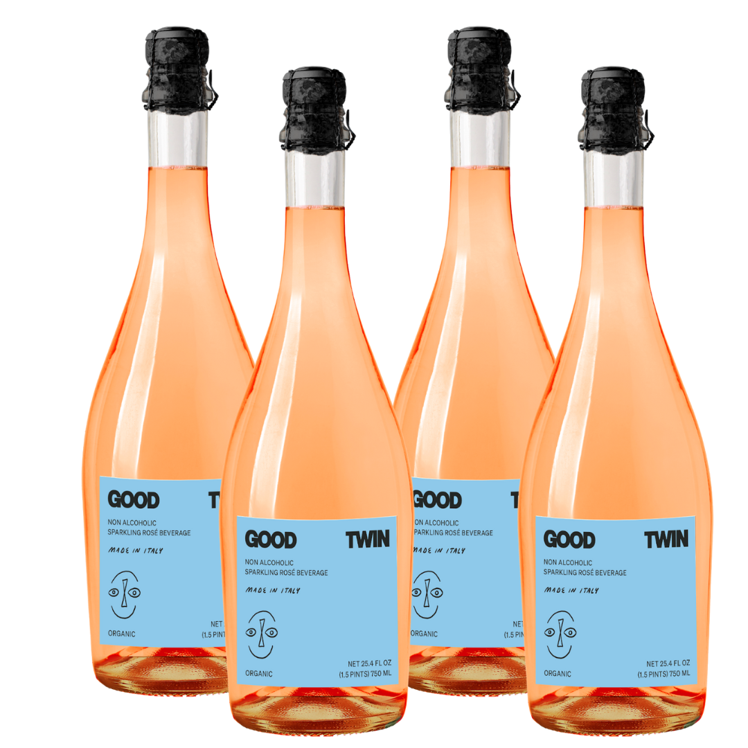 Good Twin Sparkling Rosé Non-Alc